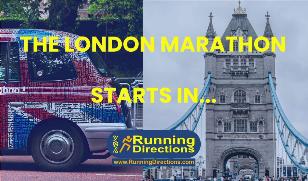 London Marathon Countdown Clock